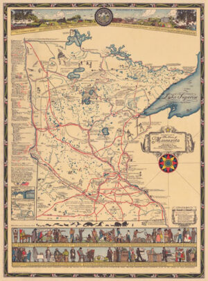 HISTORICAL-MAP-OF-MN-19311 | Redwood County Historical Society